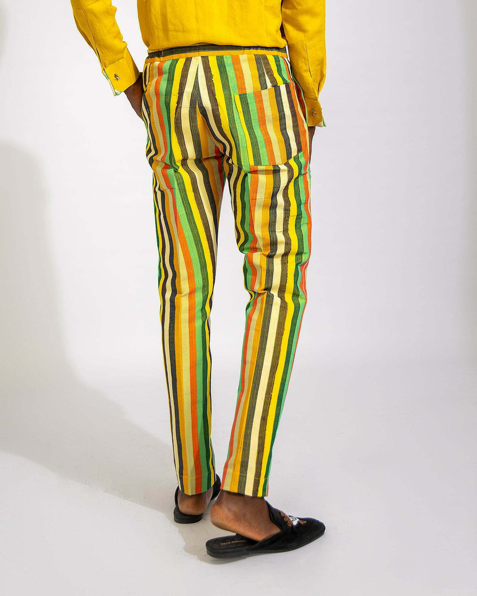 Aso Oke Pants x Shorts for Men